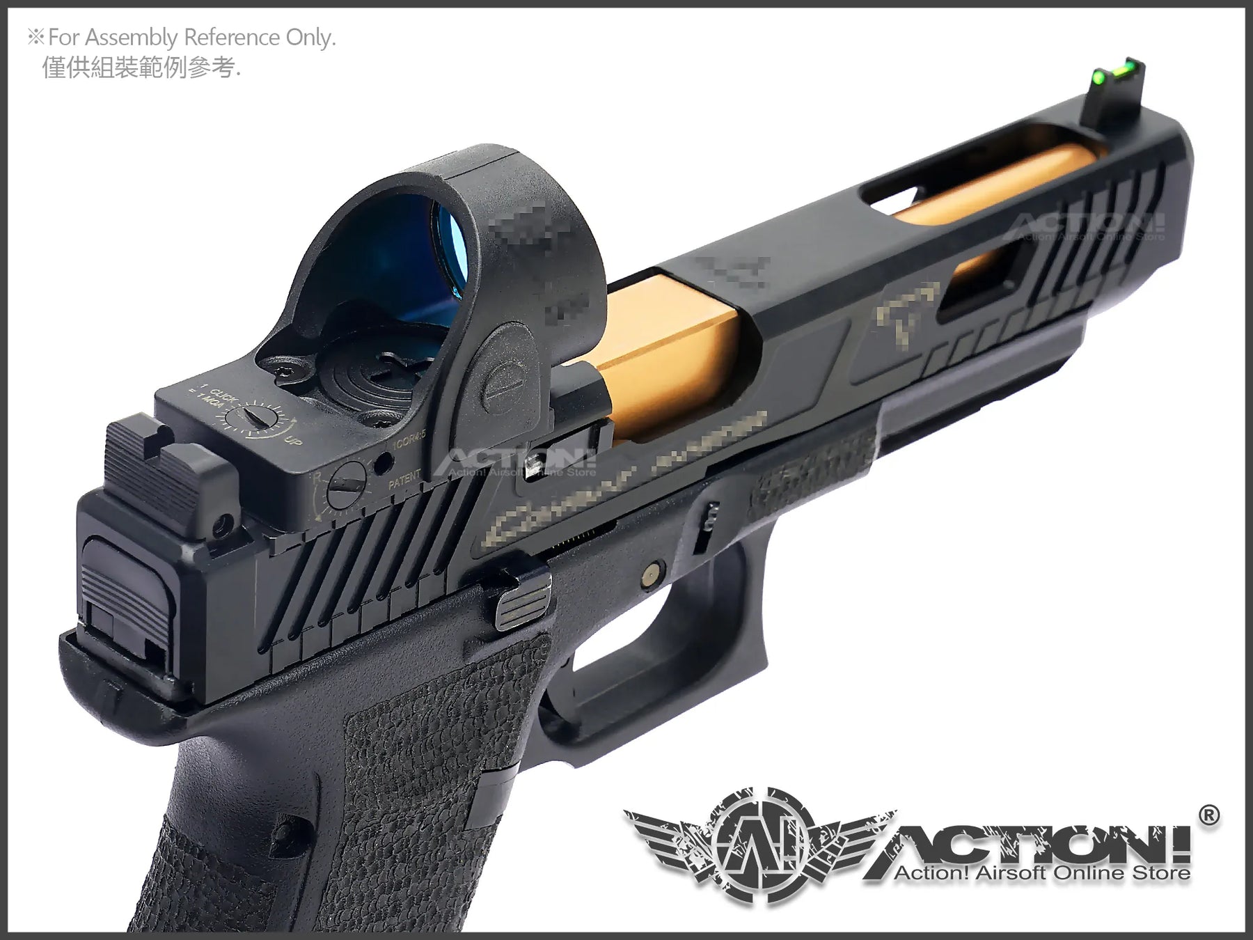 BPW TTI G34 Gen5 MOS Style Aluminum Slide & Barrel Set for VFC/Umarex ...