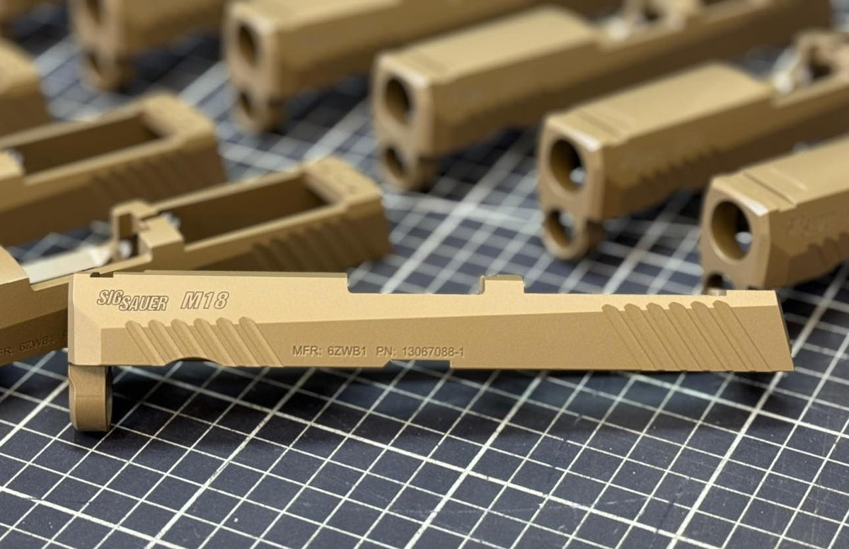 Bomber CNC Steel M18 Slide Kit for SIG / VFC M17 GBB series - 2024 Lim ...