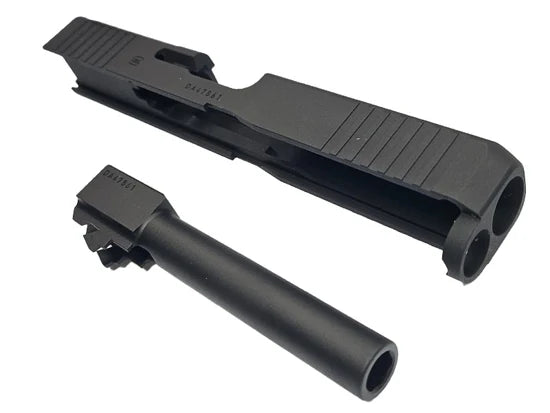 BFA Steel Slide & Outer Barrel for GHK G17 Gen5 MOS GBB Airsoft series ...