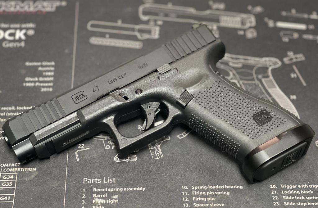 Bomber T-style Magwell for Umarex/EF/VFC Glock 17 Gen5 / G45 GBBP seri ...