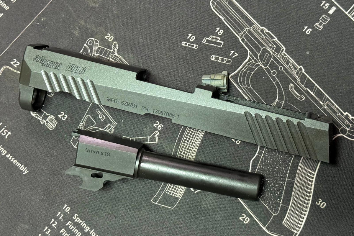Bomber CNC Steel M18 Slide Kit for SIG / VFC M17 GBB series - 2024 Lim ...