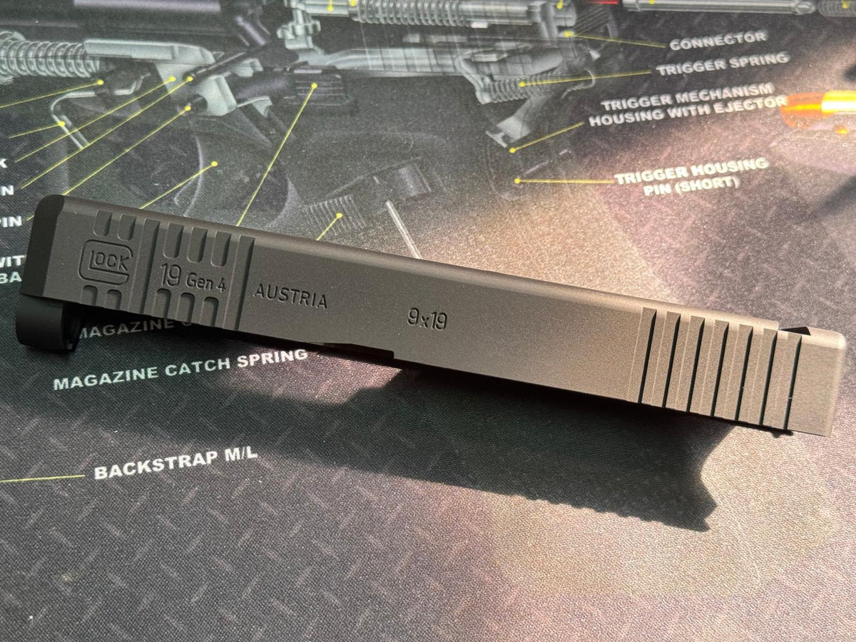 Bomber CNC Aluminum G19 ( WC-style ) Slide Kit for Tokyo Marui G19 Gen ...