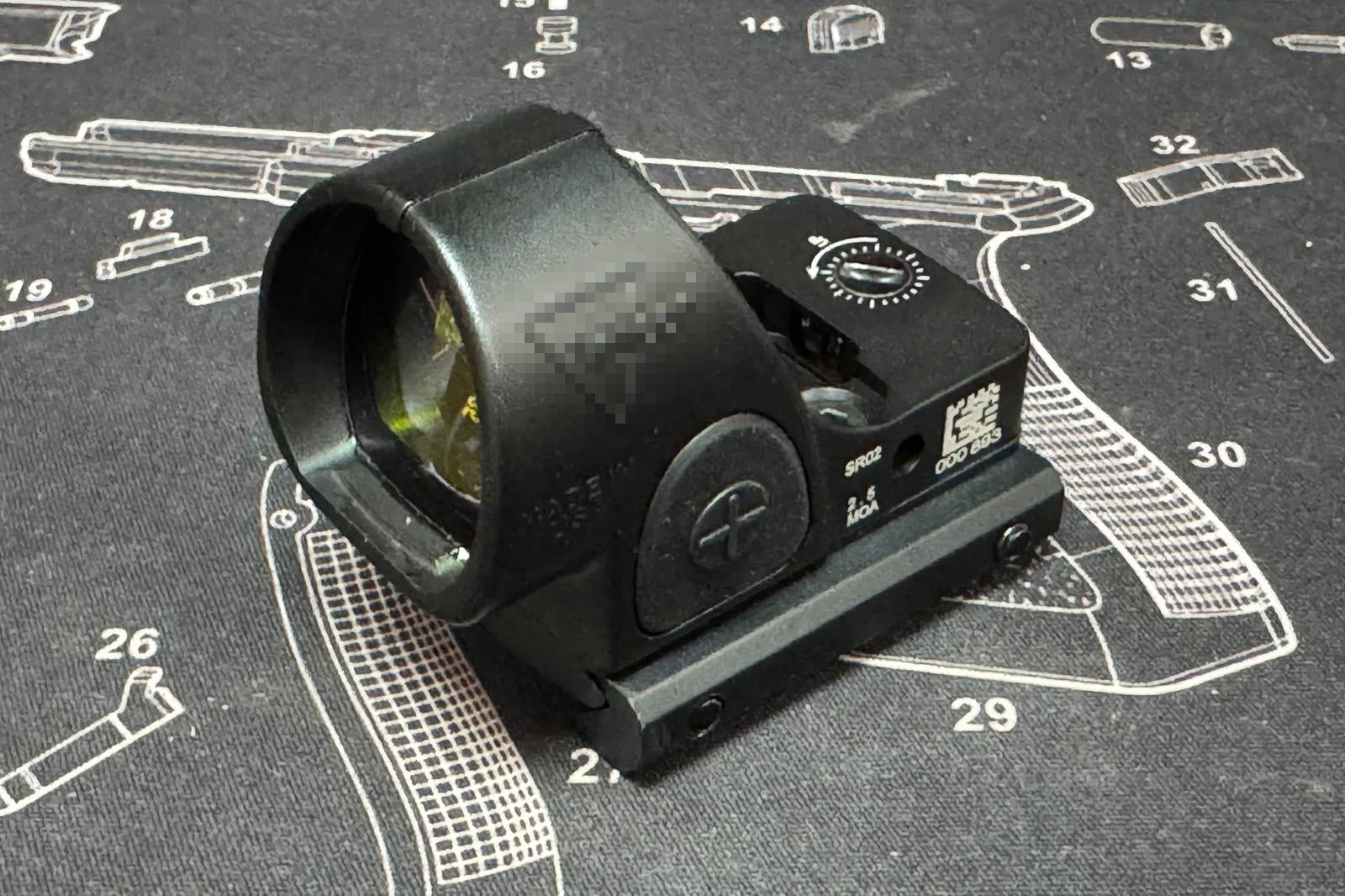 Holy Warrior SRO Style Red Dot Sight - Black (DX Version) – Boomarms