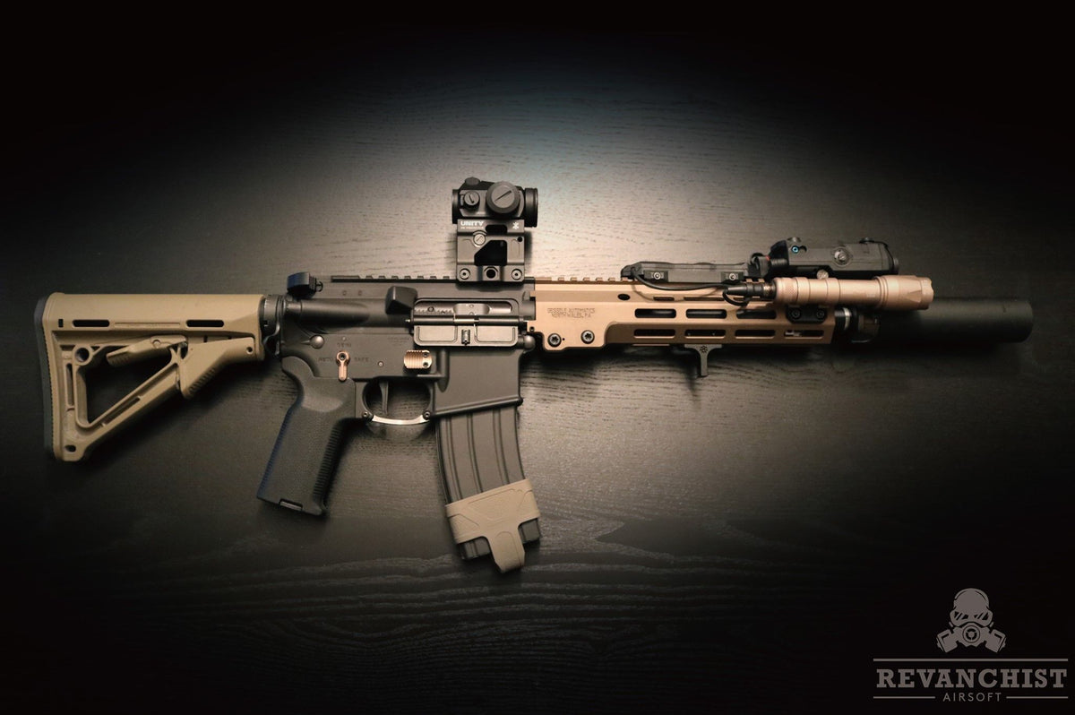 Revanchist Mag Release Type B For Marui M4 / AR MWS ( Black / Tan / Gr ...