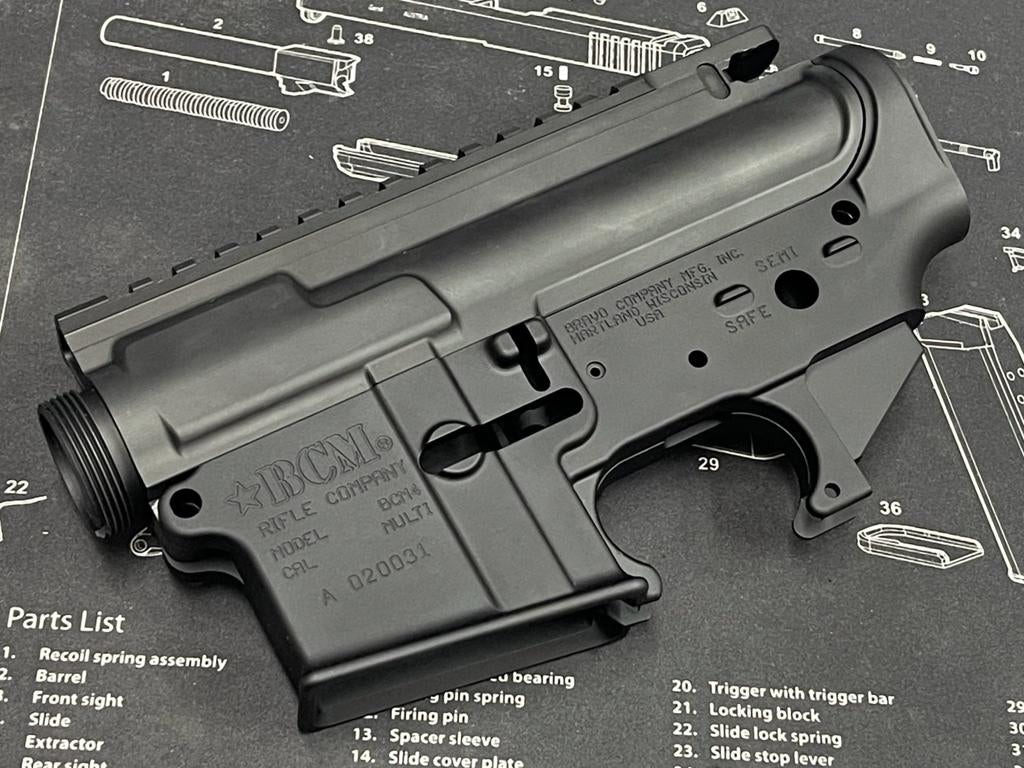 Bomber CNC Aluminum BC style Lower receiver for Tokyo Marui MWS GBB se ...