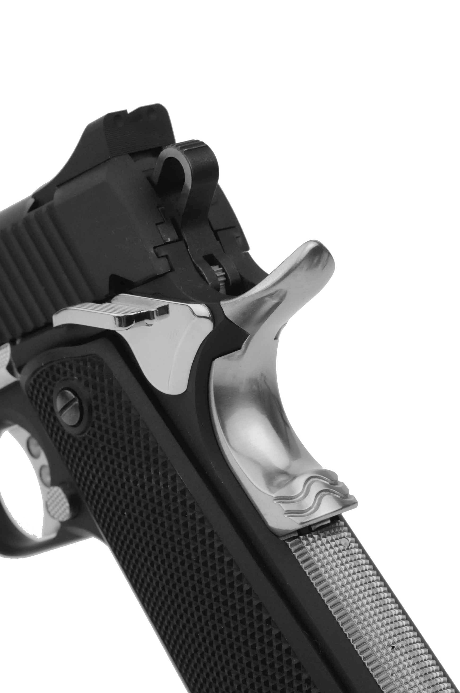 Black Stainless 1911 Safety