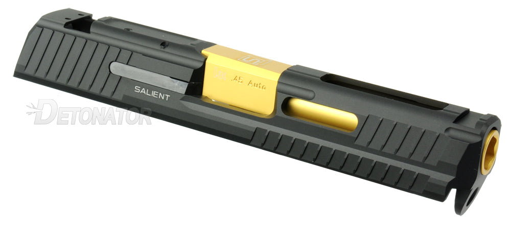 Detonator CNC Aluminum Slide Set S-style for Marui HK45 Airsoft GBB ...