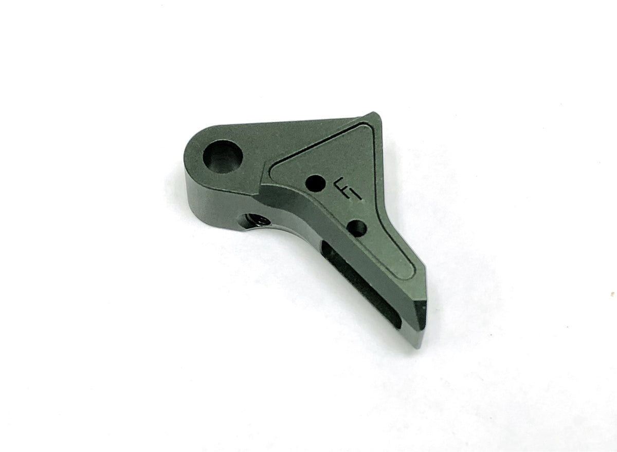 Bomber FI-style CNC Aluminum Trigger for Marui / WE / VFC Airsoft G17 ...