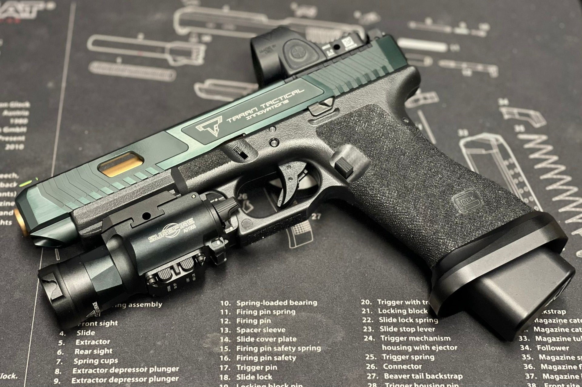 Boomarms Custom T STYLE G34 MOS GBB - 2022 version