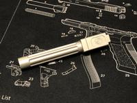 Guns Modify Stainless Fluted Barrel ( DEM ) for Tokyo Marui G17/18C GB ...