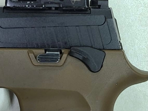 Bomber CNC Steel Safety for SIG M17 / M18 GBB series – Boomarms