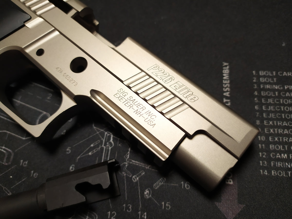 ALC CNC Stainless P226 Elite Full set for Marui P226 GBB series – Boomarms