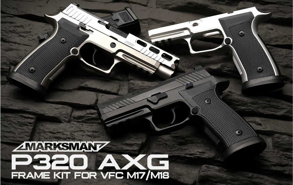 Marksman P320 AXG Style Frame Kit for SIG AIR / VFC M17 / M18 Airsoft ...