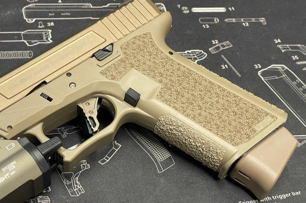 Boomarms Custom - SAI style G34 Tan GBB