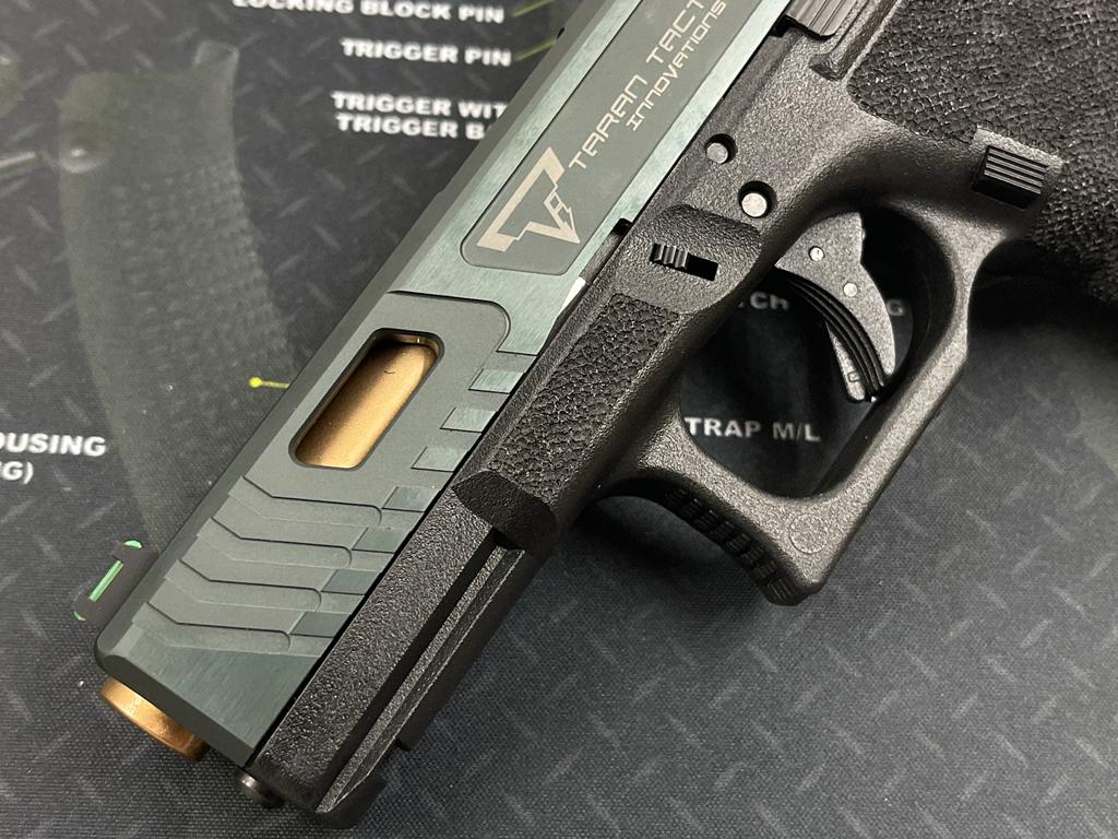 NOVA CNC Aluminum T-style G17 Gen4 Slide set for Tokyo Marui G17 Gen4 ...