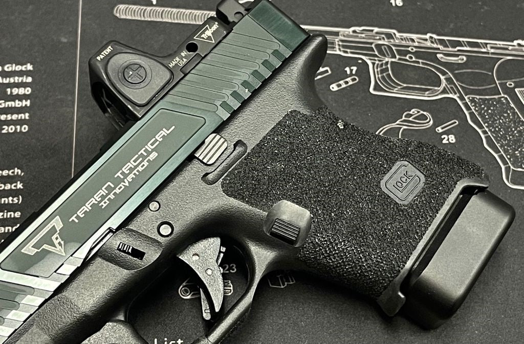 Boomarms Custom - T-style stippling Lower Frame For Marui G26 Airsoft