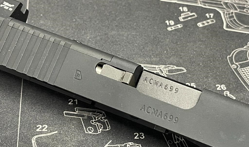 Nova CNC Aluminum G19 MOS Slide Kit for Tokyo Marui G19 Gen4 GBB serie ...