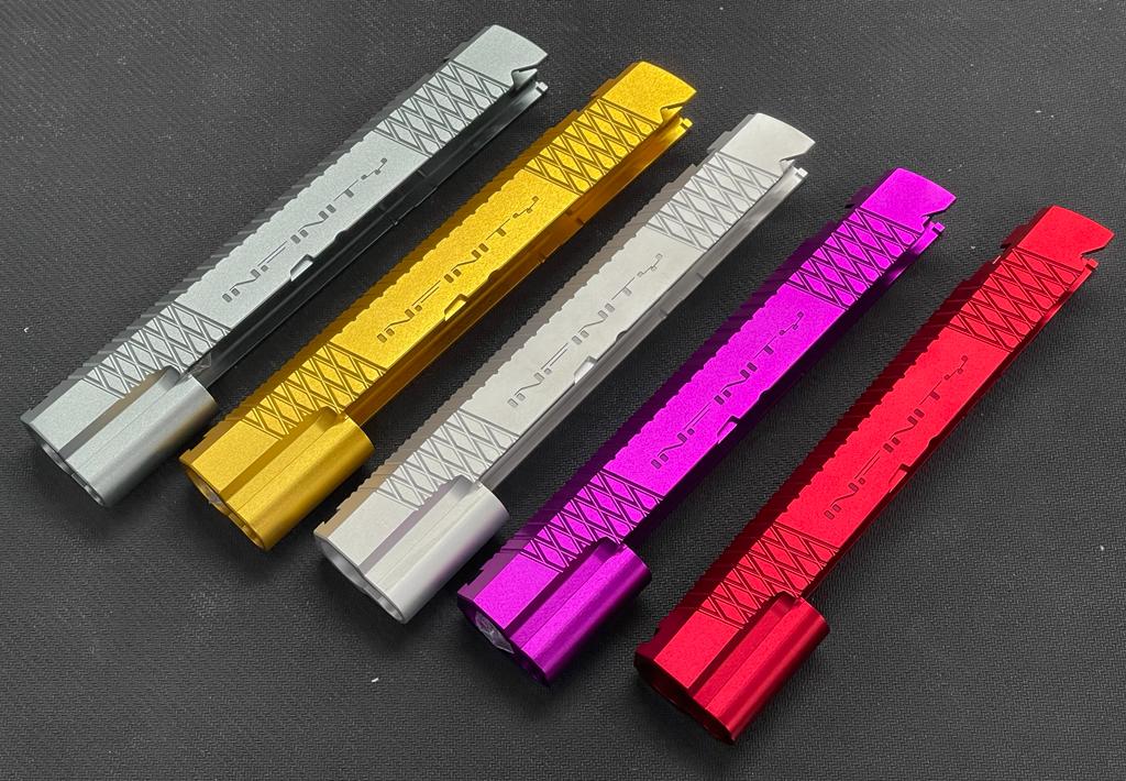 Bomber CNC Aluminum ( Cross STYLE ) Slide for Marui Hi-Capa / 1911 GBB ...